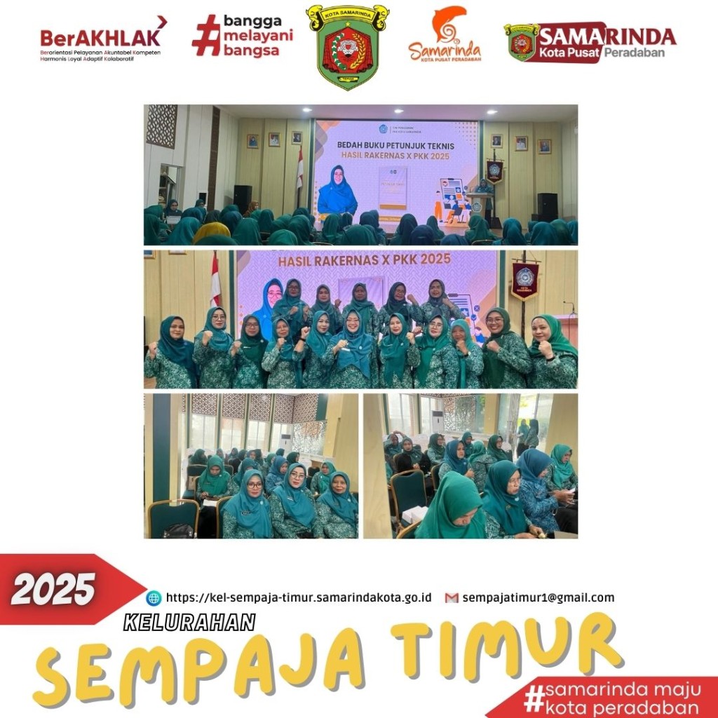 Rakernas PKK X Tahun 2025 - Sempaja Timur